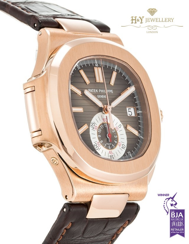 Patek Philippe Nautilus Chronograph Rose Gold - ref 5980R-001