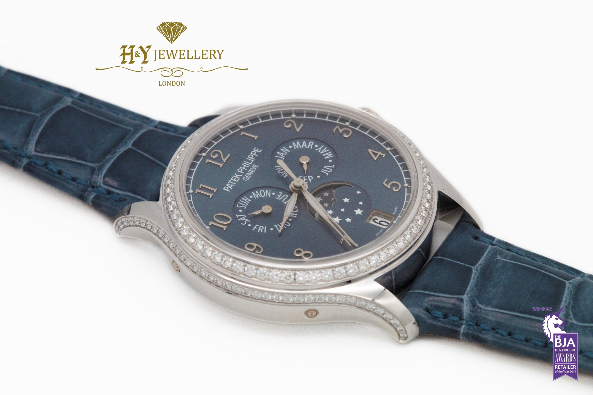 Patek Philippe Complications White Gold with Factory Diamonds ...