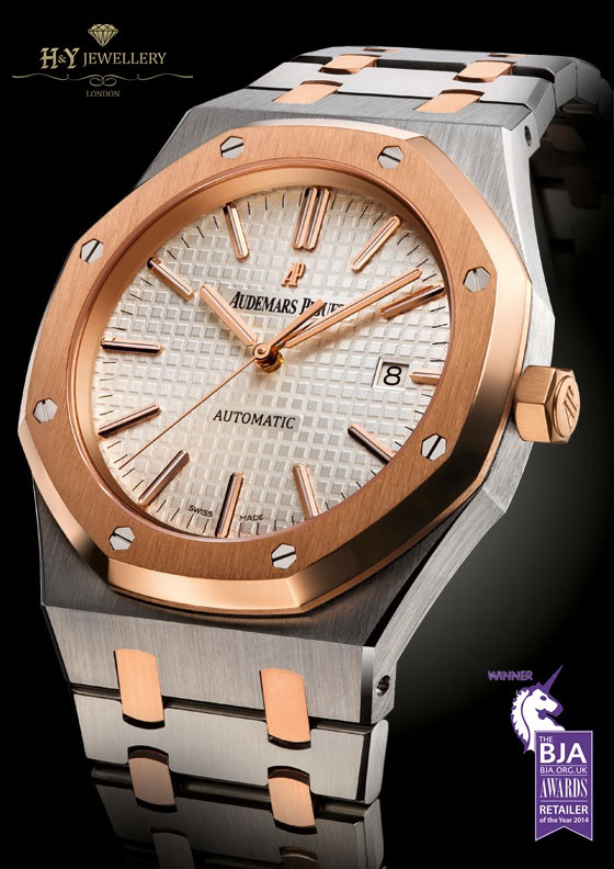 Audemars Piguet Royal Oak Offshore Rose Gold & Steel - ref 15400SR.OO ...