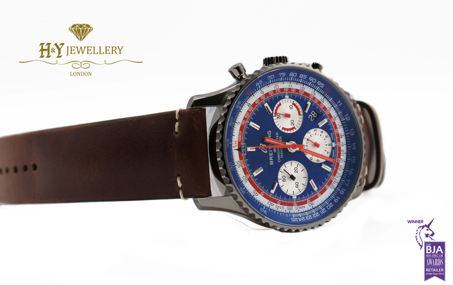 Breitling Navitimer B01 Chronograph '' Pan Am '' Steel - AB01212B1C1A1