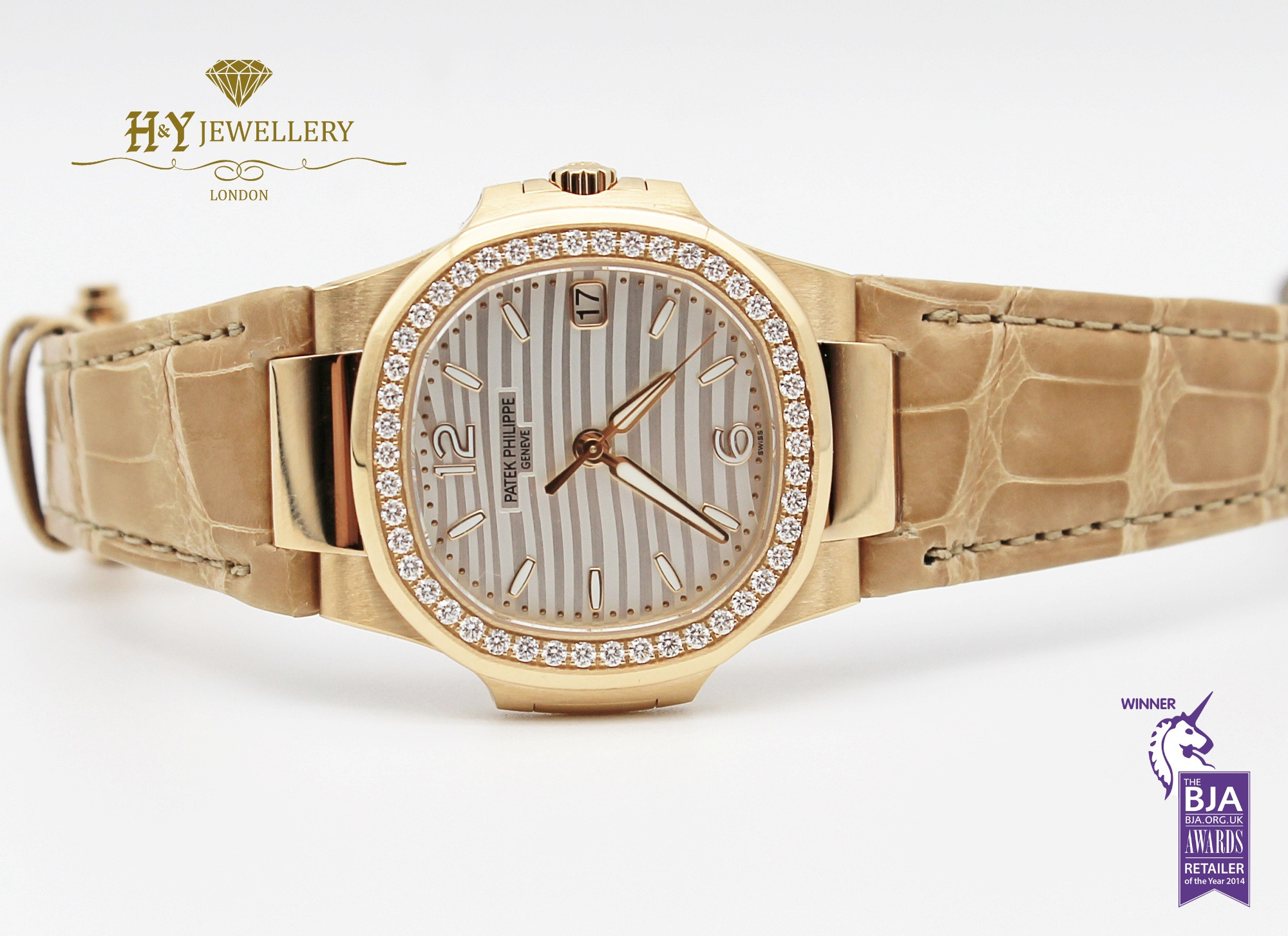 Patek Philippe Nautilus Ladies Rose Gold - ref 7010R-011