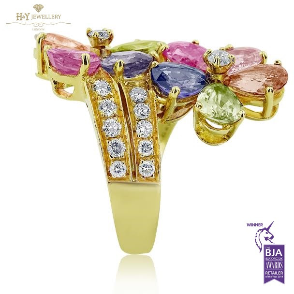 Bvlgari Ring From 'Sapphire Flower' Collection