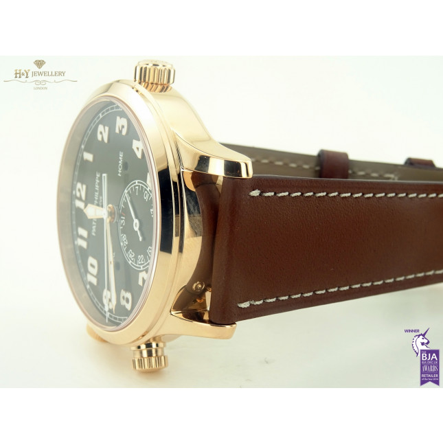 Patek Philippe Complications Calatrava Pilot Time Rose Gold - ref 5524R-001